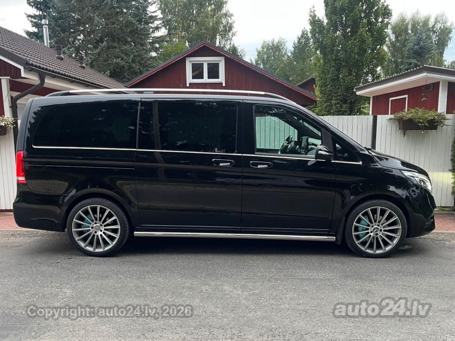Melns Mercedes-Benz V-Class 2016 Tartu, ar dzinēja tilpumu 2.10 L un nobraukumu 197 tūkst. km par 35900 €, foto 5 vietnē AUTOMOTO.COM.LV