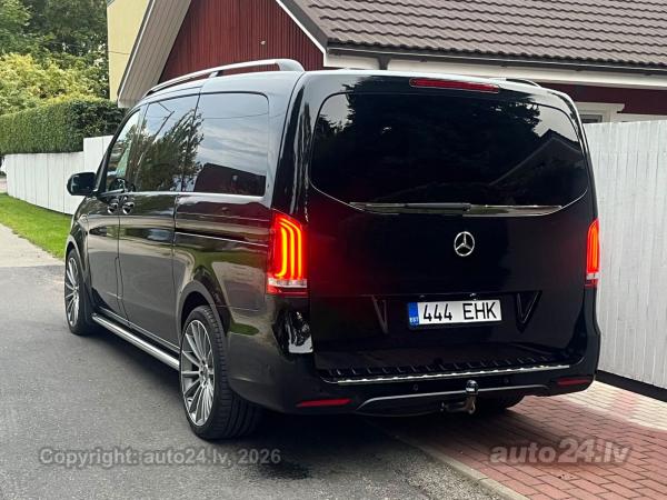 Black Mercedes-Benz V-Class 2016 in Tartu, with an engine capacity of 2.10 L and mileage of 197 thousand km for 35900 €, photo 7 on AUTOMOTO.COM.LV