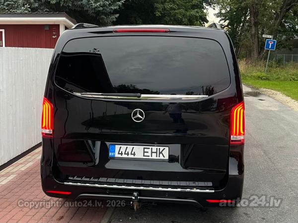 Black Mercedes-Benz V-Class 2016 in Tartu, with an engine capacity of 2.10 L and mileage of 197 thousand km for 35900 €, photo 8 on AUTOMOTO.COM.LV