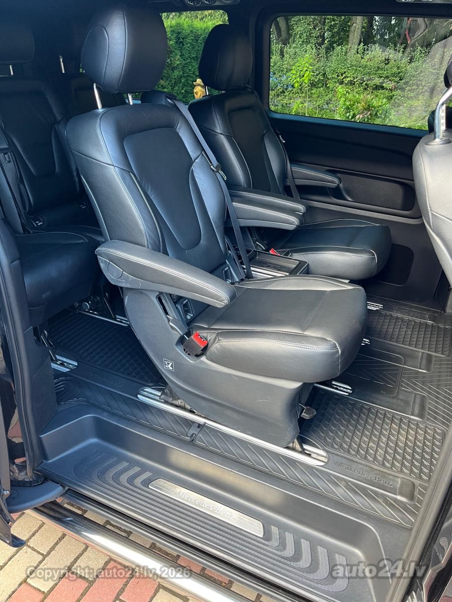 Melns Mercedes-Benz V-Class 2016 Tartu, ar dzinēja tilpumu 2.10 L un nobraukumu 197 tūkst. km par 35900 €, foto 13 vietnē AUTOMOTO.COM.LV