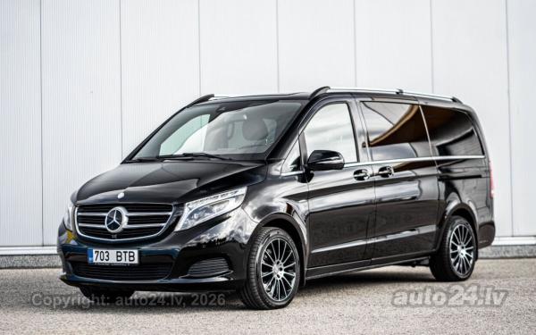 Melns Mercedes-Benz V-Class 2017 Tallina, ar dzinēja tilpumu 2.10 L un nobraukumu 183 tūkst. km par 34999 €, foto 10 vietnē AUTOMOTO.COM.LV