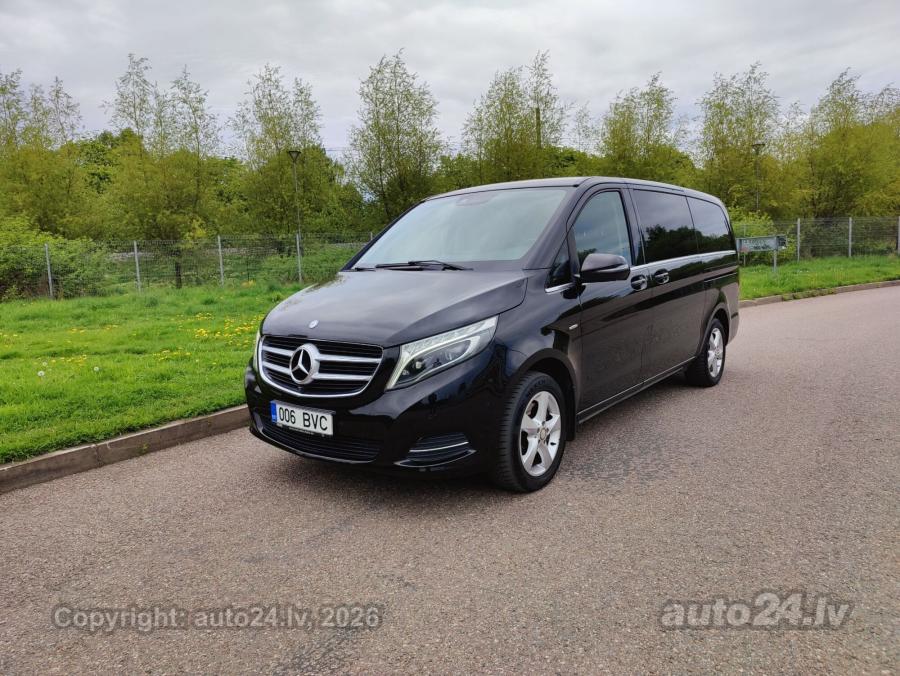 Melns Mercedes-Benz V-Class 2017 Tallina, ar dzinēja tilpumu 2.10 L un nobraukumu 204 tūkst. km par 35999 €, foto 3 vietnē AUTOMOTO.COM.LV