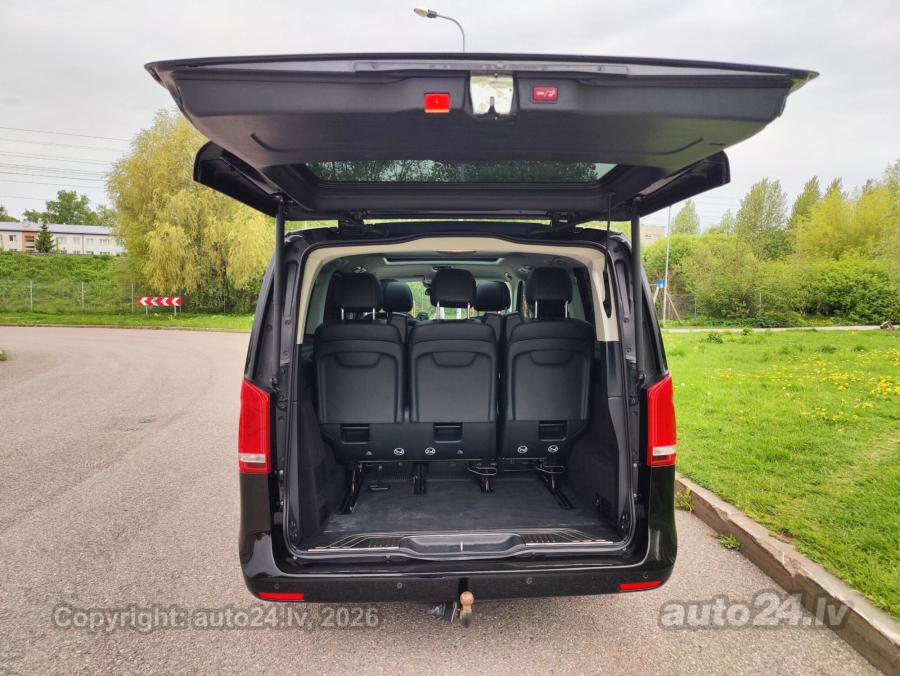 Melns Mercedes-Benz V-Class 2017 Tallina, ar dzinēja tilpumu 2.10 L un nobraukumu 204 tūkst. km par 35999 €, foto 7 vietnē AUTOMOTO.COM.LV