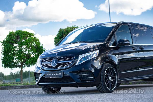 Black Mercedes-Benz V-Class 2017 in Tartu, with an engine capacity of 2.10 L and mileage of 158 thousand km for 37500 €, photo 6 on AUTOMOTO.COM.LV