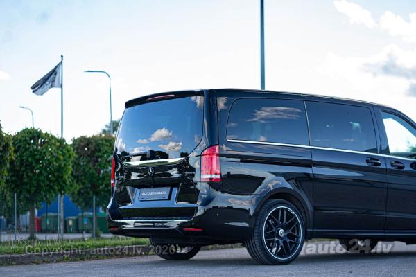 Black Mercedes-Benz V-Class 2017 in Tartu, with an engine capacity of 2.10 L and mileage of 158 thousand km for 37500 €, photo 8 on AUTOMOTO.COM.LV