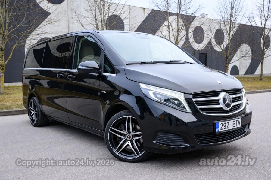 Melns Mercedes-Benz V-Class 2017 Pērnava, ar dzinēja tilpumu 2.10 L un nobraukumu 289 tūkst. km par 34900 €, foto 6 vietnē AUTOMOTO.COM.LV