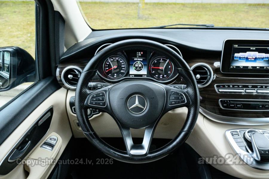 Melns Mercedes-Benz V-Class 2017 Pērnava, ar dzinēja tilpumu 2.10 L un nobraukumu 289 tūkst. km par 34900 €, foto 15 vietnē AUTOMOTO.COM.LV