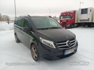 Black Mercedes-Benz V-Class 2018 in Tallinn, with an engine capacity of 2.10 L and mileage of 200 thousand km for 36000 €, photo 2 on AUTOMOTO.COM.LV