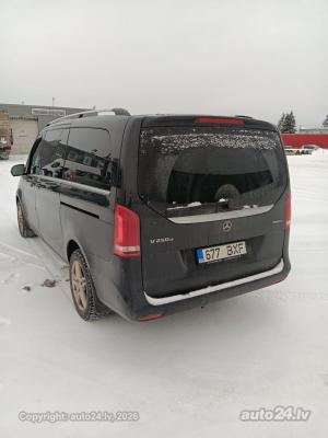 Black Mercedes-Benz V-Class 2018 in Tallinn, with an engine capacity of 2.10 L and mileage of 200 thousand km for 36000 €, photo 4 on AUTOMOTO.COM.LV