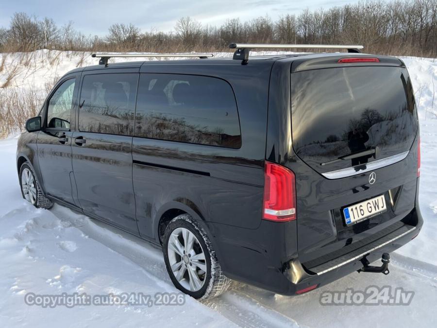 Melns Mercedes-Benz V-Class 2018 Tallina, ar dzinēja tilpumu 2.10 L un nobraukumu 154 tūkst. km par 40990 €, foto 4 vietnē AUTOMOTO.COM.LV