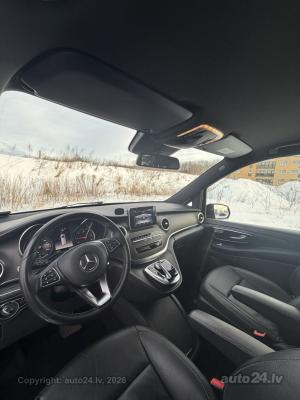 Melns Mercedes-Benz V-Class 2018 Tallina, ar dzinēja tilpumu 2.10 L un nobraukumu 154 tūkst. km par 40990 €, foto 9 vietnē AUTOMOTO.COM.LV