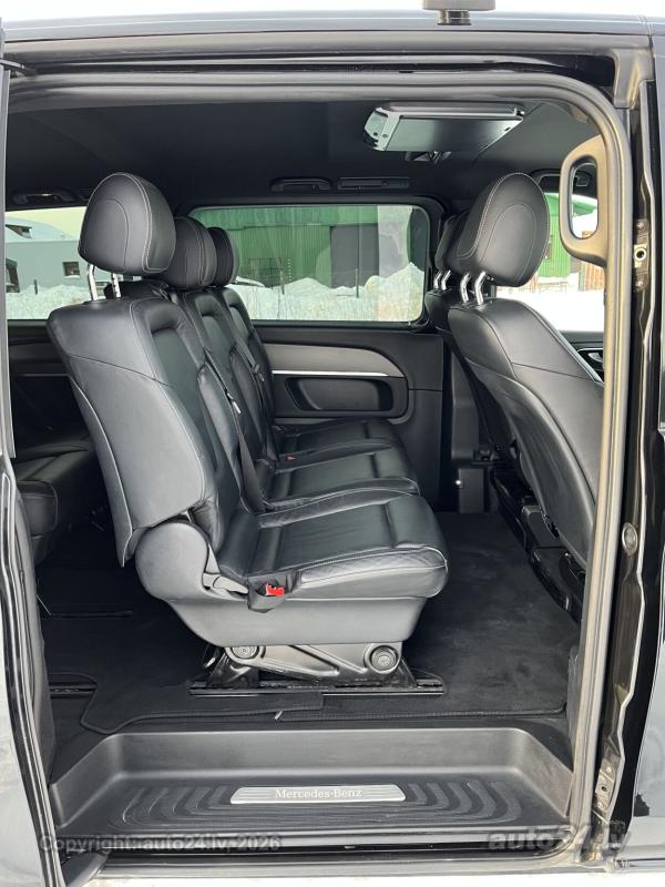 Melns Mercedes-Benz V-Class 2018 Tallina, ar dzinēja tilpumu 2.10 L un nobraukumu 154 tūkst. km par 40990 €, foto 11 vietnē AUTOMOTO.COM.LV