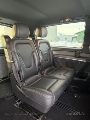 Melns Mercedes-Benz V-Class 2018 Tallina, ar dzinēja tilpumu 2.10 L un nobraukumu 154 tūkst. km par 40990 €, foto 13 vietnē AUTOMOTO.COM.LV