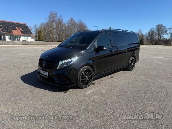 Black Mercedes-Benz V-Class 2018 in Otepaa, with an engine capacity of 2.10 L and mileage of 125 thousand km for 48000 €, photo 1 on AUTOMOTO.COM.LV