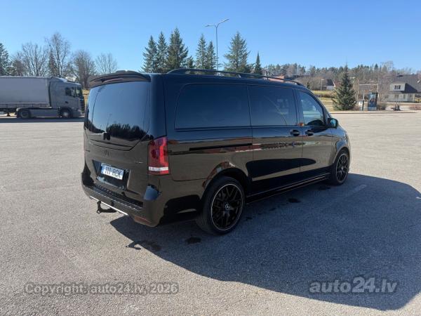 Black Mercedes-Benz V-Class 2018 in Otepaa, with an engine capacity of 2.10 L and mileage of 125 thousand km for 48000 €, photo 3 on AUTOMOTO.COM.LV