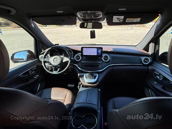 Black Mercedes-Benz V-Class 2018 in Otepaa, with an engine capacity of 2.10 L and mileage of 125 thousand km for 48000 €, photo 7 on AUTOMOTO.COM.LV