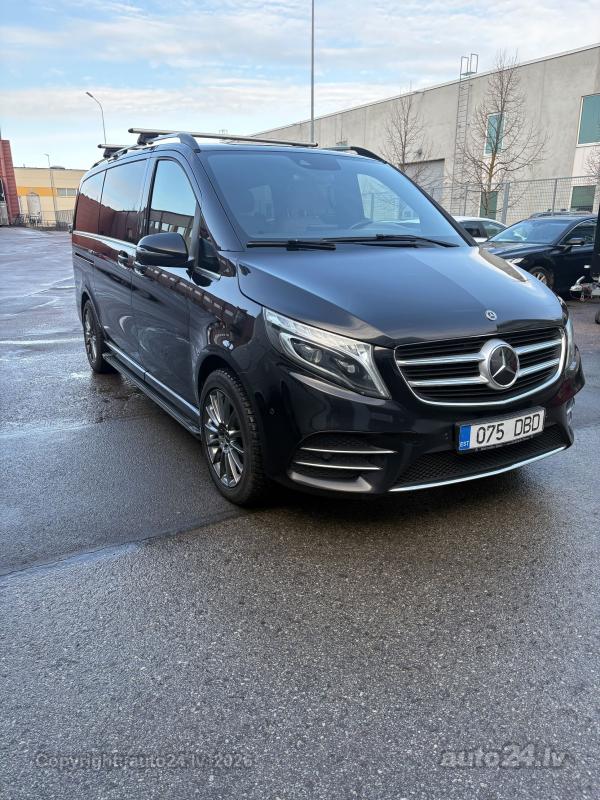 Melns Mercedes-Benz V-Class 2018 Tallina, ar dzinēja tilpumu 2.10 L un nobraukumu 291 tūkst. km par 29900 €, foto 1 vietnē AUTOMOTO.COM.LV