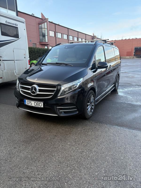 Melns Mercedes-Benz V-Class 2018 Tallina, ar dzinēja tilpumu 2.10 L un nobraukumu 291 tūkst. km par 29900 €, foto 2 vietnē AUTOMOTO.COM.LV
