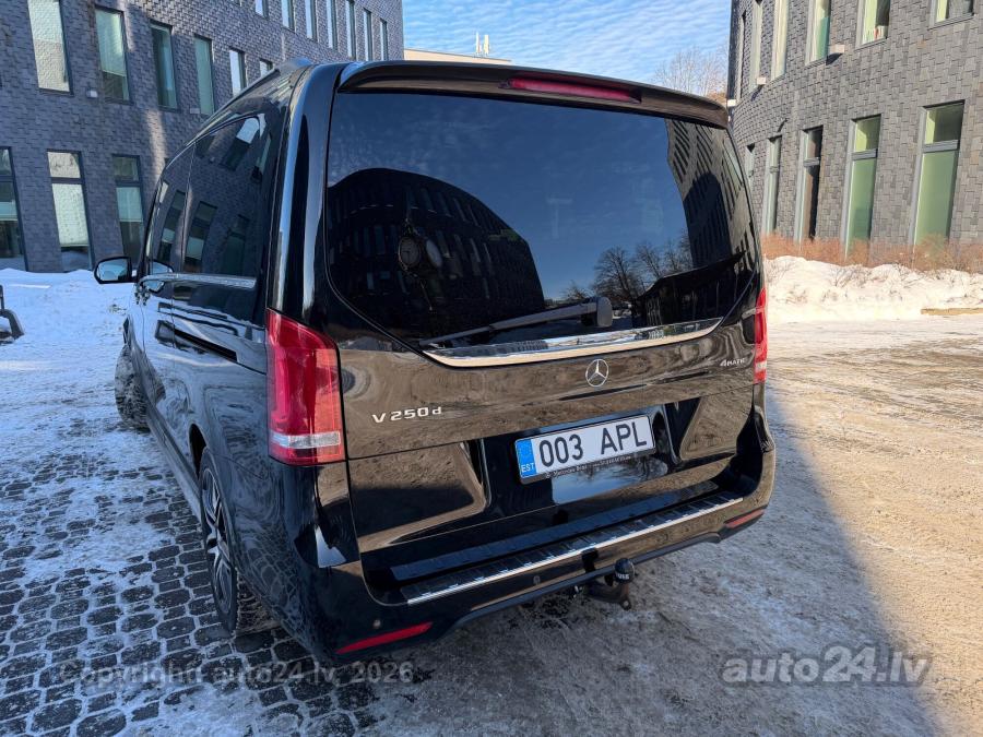 Melns Mercedes-Benz V-Class 2018 Tallina, ar dzinēja tilpumu 2.10 L un nobraukumu 284 tūkst. km par 32000 €, foto 7 vietnē AUTOMOTO.COM.LV