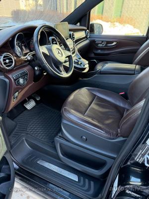 Melns Mercedes-Benz V-Class 2018 Tallina, ar dzinēja tilpumu 2.10 L un nobraukumu 284 tūkst. km par 32000 €, foto 11 vietnē AUTOMOTO.COM.LV