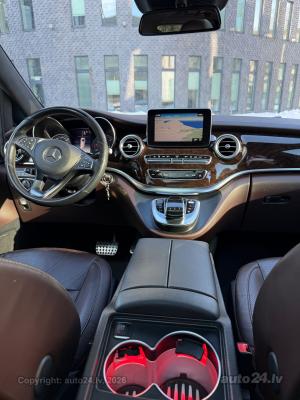 Melns Mercedes-Benz V-Class 2018 Tallina, ar dzinēja tilpumu 2.10 L un nobraukumu 284 tūkst. km par 32000 €, foto 16 vietnē AUTOMOTO.COM.LV