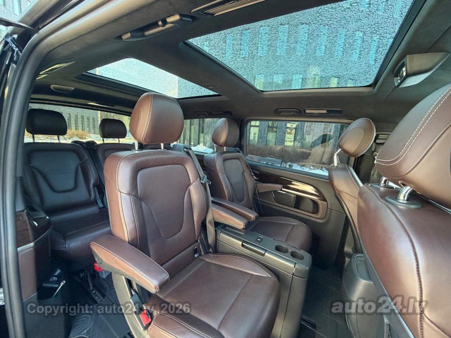 Melns Mercedes-Benz V-Class 2018 Tallina, ar dzinēja tilpumu 2.10 L un nobraukumu 284 tūkst. km par 32000 €, foto 24 vietnē AUTOMOTO.COM.LV