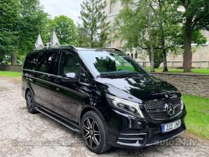Black Mercedes-Benz V-Class 2018 in Tallinn, with an engine capacity of 2.10 L and mileage of 297 thousand km for 36000 €, photo  on AUTOMOTO.COM.LV
