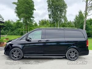 Black Mercedes-Benz V-Class 2018 in Tallinn, with an engine capacity of 2.10 L and mileage of 297 thousand km for 36000 €, photo 4 on AUTOMOTO.COM.LV