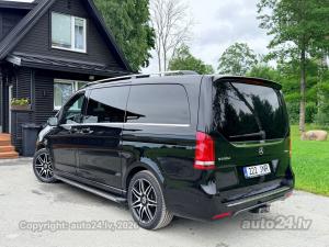 Black Mercedes-Benz V-Class 2018 in Tallinn, with an engine capacity of 2.10 L and mileage of 297 thousand km for 36000 €, photo 5 on AUTOMOTO.COM.LV