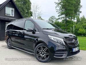 Black Mercedes-Benz V-Class 2018 in Tallinn, with an engine capacity of 2.10 L and mileage of 297 thousand km for 36000 €, photo 8 on AUTOMOTO.COM.LV