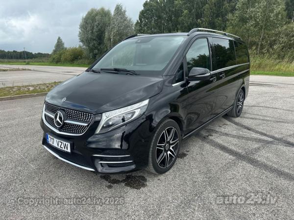 Black Mercedes-Benz V-Class 2018 in Voru, with an engine capacity of 2.10 L and mileage of 163 thousand km for 37890 €, photo 3 on AUTOMOTO.COM.LV
