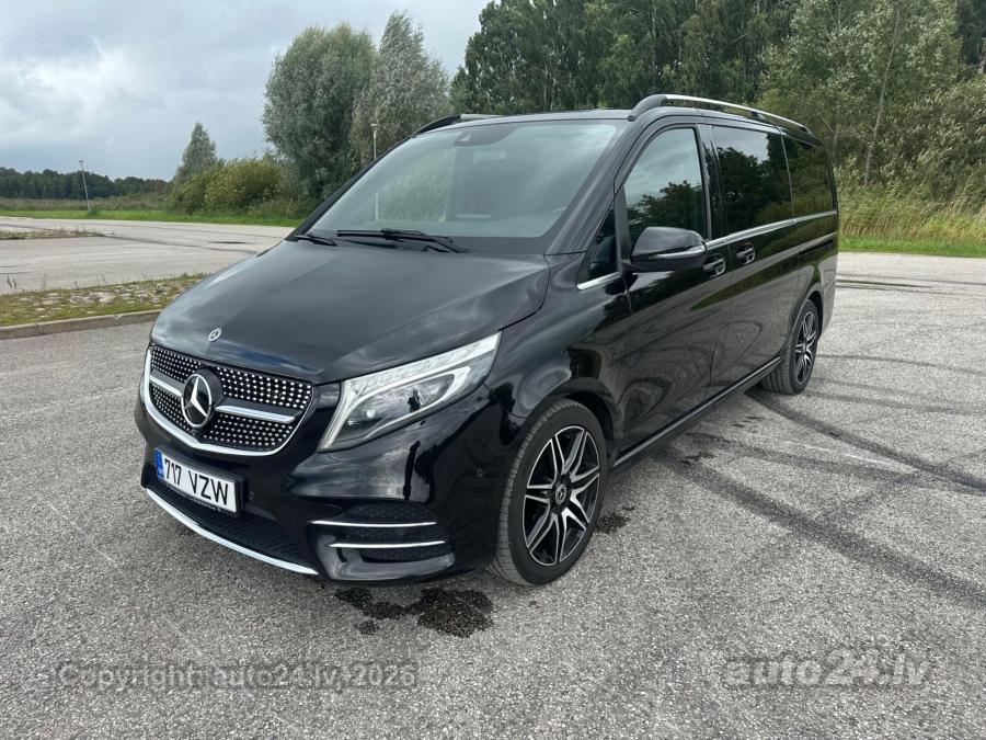 Melns Mercedes-Benz V-Class 2018 Veru, ar dzinēja tilpumu 2.10 L un nobraukumu 163 tūkst. km par 37890 €, foto 3 vietnē AUTOMOTO.COM.LV