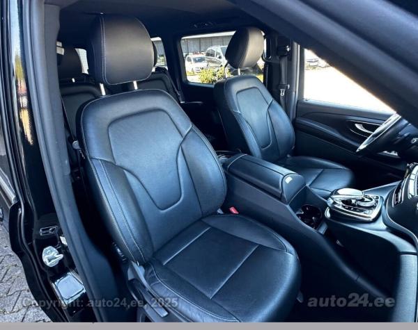 Black Mercedes-Benz V-Class 2019 in Tallinn, with an engine capacity of 2.10 L and mileage of 248 thousand km for 43800 €, photo 3 on AUTOMOTO.COM.LV