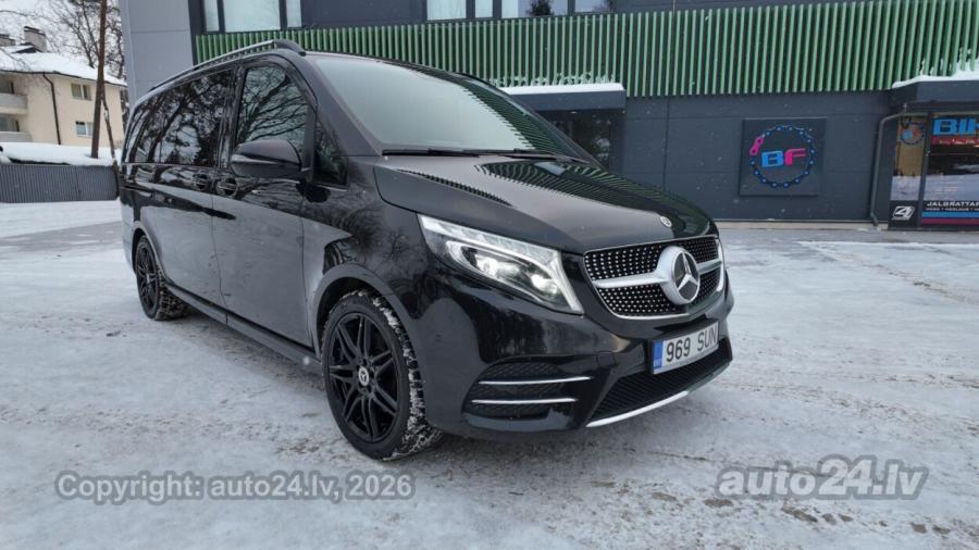 Melns Mercedes-Benz V-Class 2019 Tallina, ar dzinēja tilpumu 2.00 L un nobraukumu 147 tūkst. km par 47200 €, foto 1 vietnē AUTOMOTO.COM.LV