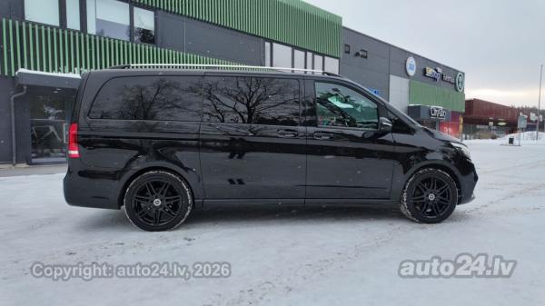 Black Mercedes-Benz V-Class 2019 in Tallinn, with an engine capacity of 2.00 L and mileage of 147 thousand km for 47200 €, photo 4 on AUTOMOTO.COM.LV