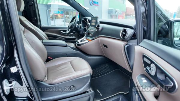 Black Mercedes-Benz V-Class 2019 in Tallinn, with an engine capacity of 2.00 L and mileage of 147 thousand km for 47200 €, photo 6 on AUTOMOTO.COM.LV
