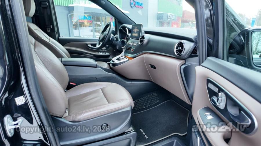 Black Mercedes-Benz V-Class 2019 in Tallinn, with an engine capacity of 2.00 L and mileage of 147 thousand km for 47200 €, photo 6 on AUTOMOTO.COM.LV