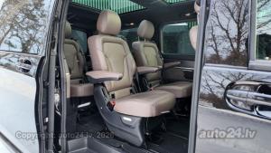 Black Mercedes-Benz V-Class 2019 in Tallinn, with an engine capacity of 2.00 L and mileage of 147 thousand km for 47200 €, photo 7 on AUTOMOTO.COM.LV