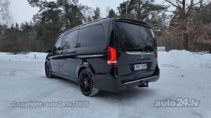 Black Mercedes-Benz V-Class 2019 in Tallinn, with an engine capacity of 2.00 L and mileage of 147 thousand km for 47200 €, photo 18 on AUTOMOTO.COM.LV