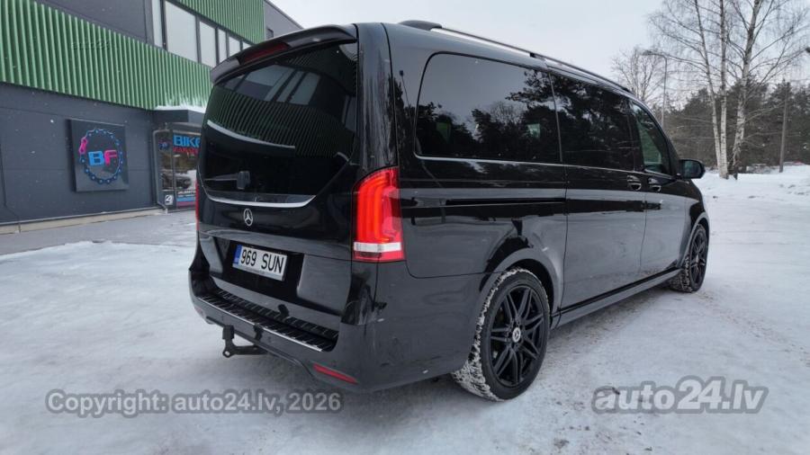 Black Mercedes-Benz V-Class 2019 in Tallinn, with an engine capacity of 2.00 L and mileage of 147 thousand km for 47200 €, photo 19 on AUTOMOTO.COM.LV
