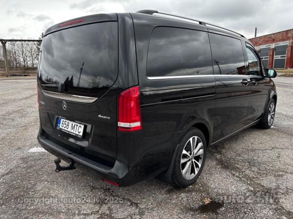Black Mercedes-Benz V-Class 2019 in Tallinn, with an engine capacity of 2.00 L and mileage of 135 thousand km for 39500 €, photo 3 on AUTOMOTO.COM.LV