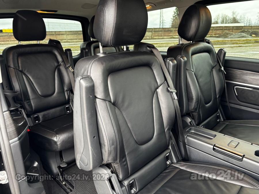 Melns Mercedes-Benz V-Class 2019 Tallina, ar dzinēja tilpumu 2.00 L un nobraukumu 135 tūkst. km par 39500 €, foto 7 vietnē AUTOMOTO.COM.LV