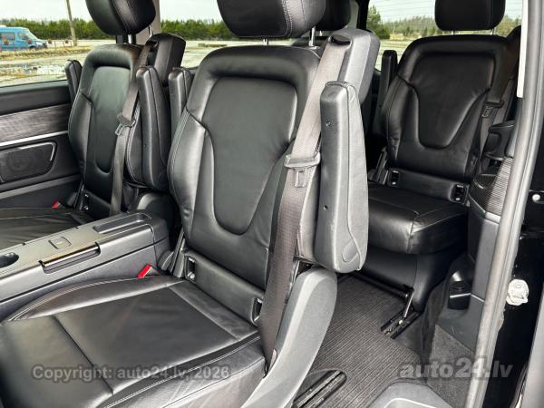 Black Mercedes-Benz V-Class 2019 in Tallinn, with an engine capacity of 2.00 L and mileage of 135 thousand km for 39500 €, photo 7 on AUTOMOTO.COM.LV