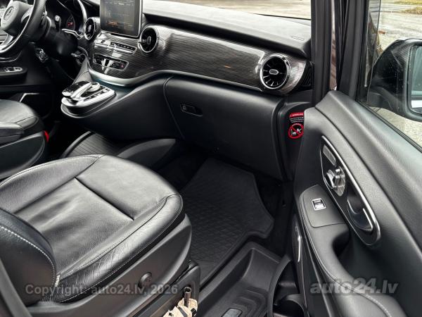 Black Mercedes-Benz V-Class 2019 in Tallinn, with an engine capacity of 2.00 L and mileage of 135 thousand km for 39500 €, photo 8 on AUTOMOTO.COM.LV