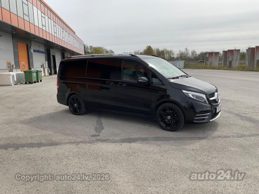 Melns Mercedes-Benz V-Class 2019 Tallina, ar dzinēja tilpumu 2.00 L un nobraukumu 147 tūkst. km par 43900 €, foto 5 vietnē AUTOMOTO.COM.LV