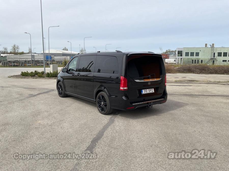 Melns Mercedes-Benz V-Class 2019 Tallina, ar dzinēja tilpumu 2.00 L un nobraukumu 147 tūkst. km par 43900 €, foto 9 vietnē AUTOMOTO.COM.LV