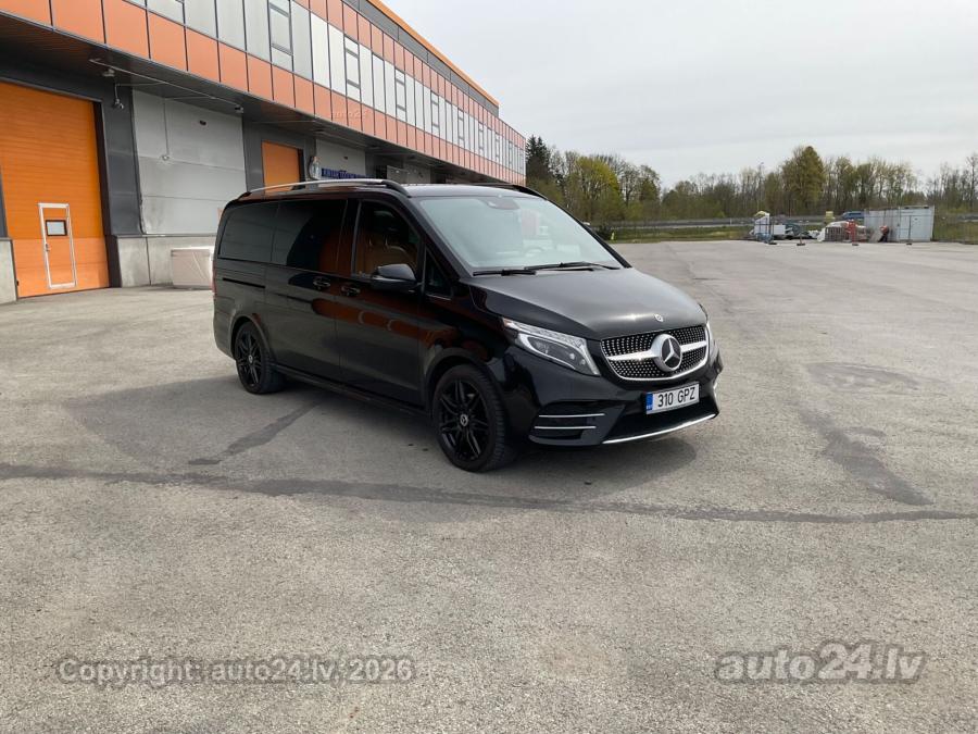 Melns Mercedes-Benz V-Class 2019 Tallina, ar dzinēja tilpumu 2.00 L un nobraukumu 147 tūkst. km par 43900 €, foto 12 vietnē AUTOMOTO.COM.LV