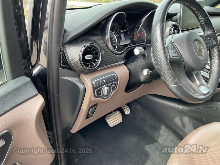 Melns Mercedes-Benz V-Class 2019 Tallina, ar dzinēja tilpumu 2.00 L un nobraukumu 147 tūkst. km par 43900 €, foto 15 vietnē AUTOMOTO.COM.LV