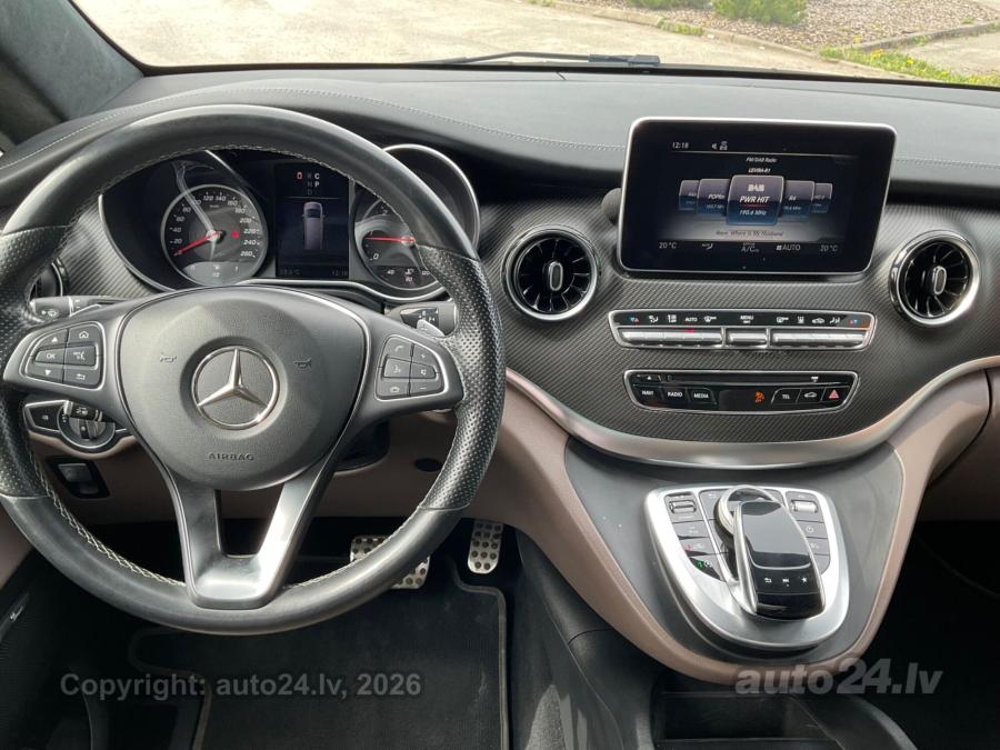 Melns Mercedes-Benz V-Class 2019 Tallina, ar dzinēja tilpumu 2.00 L un nobraukumu 147 tūkst. km par 43900 €, foto 18 vietnē AUTOMOTO.COM.LV