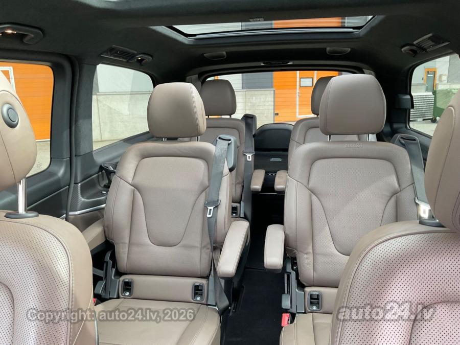Melns Mercedes-Benz V-Class 2019 Tallina, ar dzinēja tilpumu 2.00 L un nobraukumu 147 tūkst. km par 43900 €, foto 19 vietnē AUTOMOTO.COM.LV